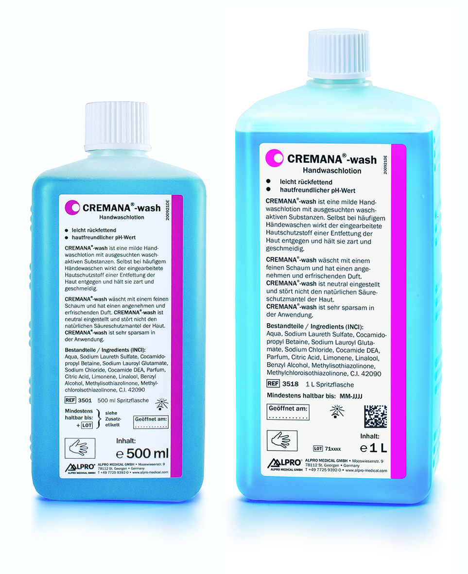 CREMANA®-wash – Alpro Medical GmbH